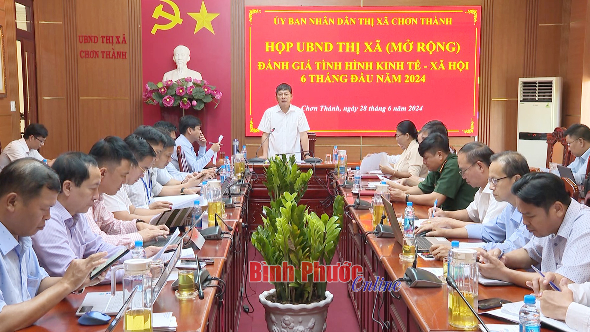 Chơn Thành: 6 tháng đầu năm 2024, tổng thu ngân sách nhà nước đạt hơn ...